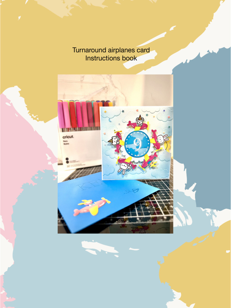 Turnaround Airplanes Card Instruction | PDF | Teaching Methods & Materials