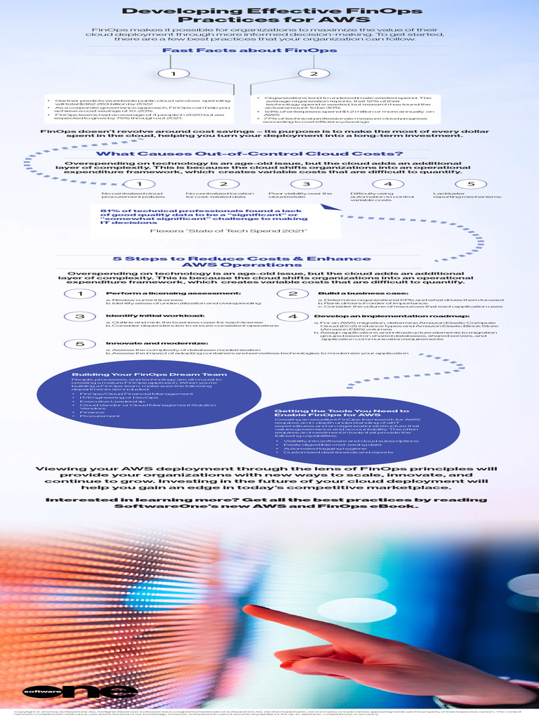 Infographic Developing Effective Finops Practices For Aws | PDF | Cloud ...