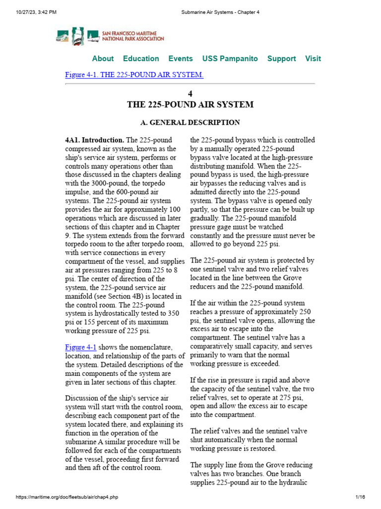 Submarine Hydraulic Valve Operations | PDF | Valve | Submarines