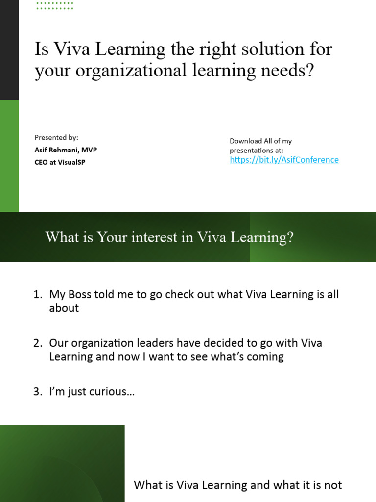 Is Viva Learning The Right Solution For Your Organizational Learning ...