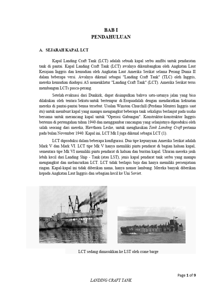 Kapal LCT | PDF | Perjalanan