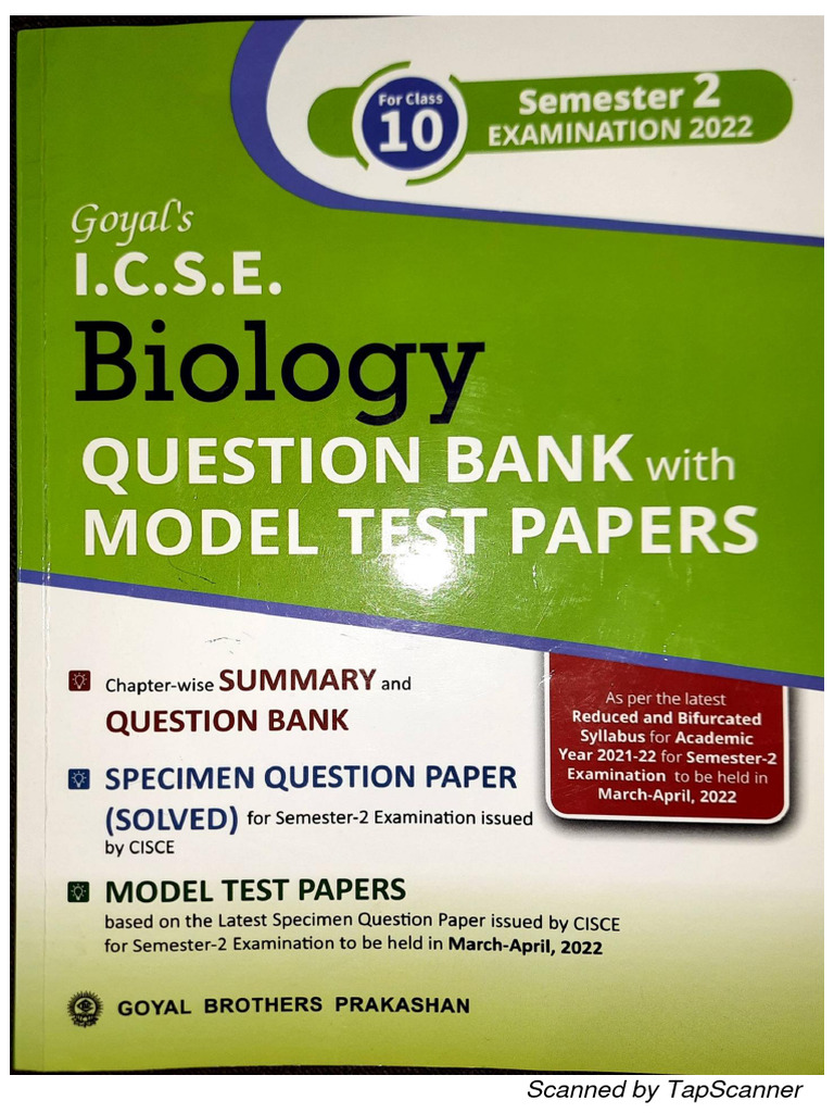 Biology Que Bank | PDF