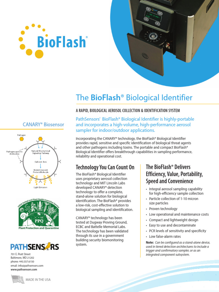 BioFlash Brochure | PDF | Computers | Technology & Engineering