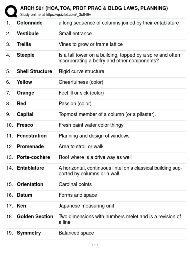 Hoa, Toa, BL, Ap, Pop Flashcard 1 | PDF | Column | Architectural Design