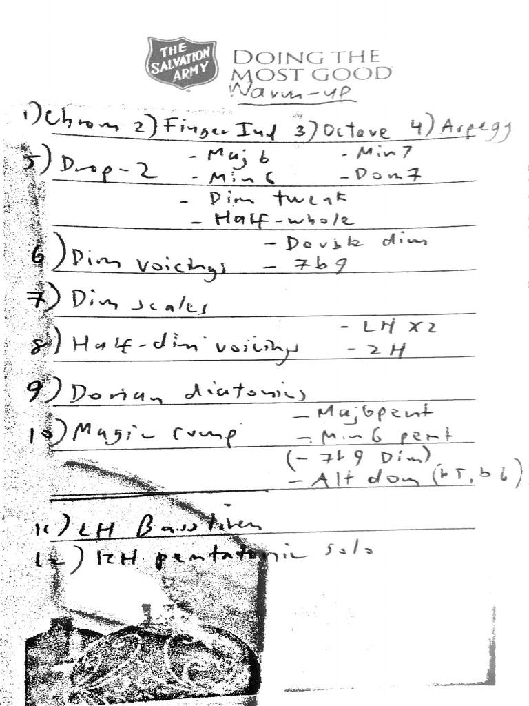 Jazz Exercises | PDF