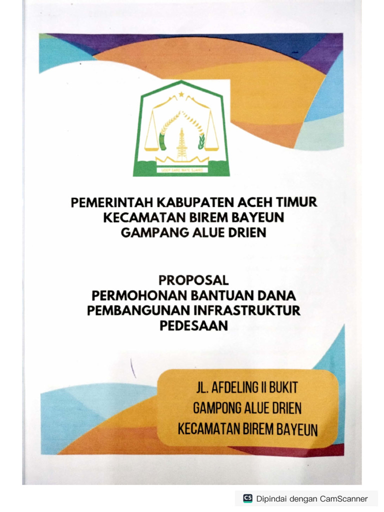 Proposal Alue Drien | PDF