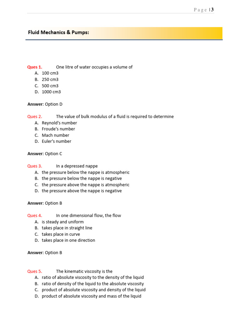 GME Mech Questions Modified | Download Free PDF | Buoyancy | Fluid Dynamics
