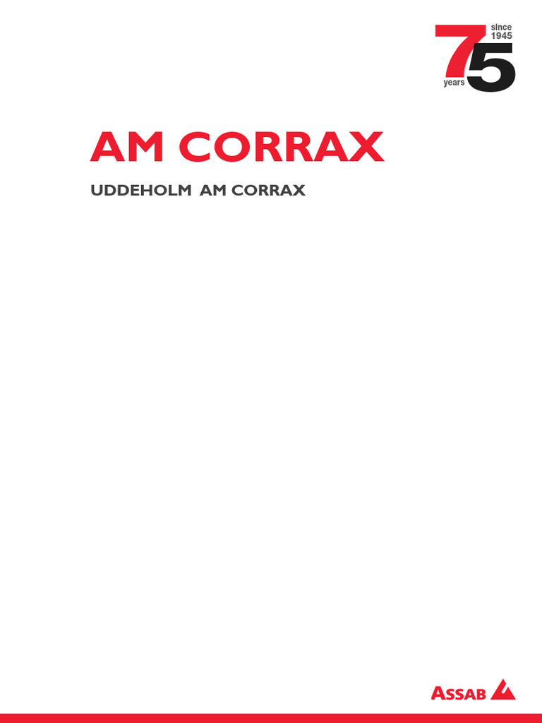 ASSAB AM Corrax-SC | PDF