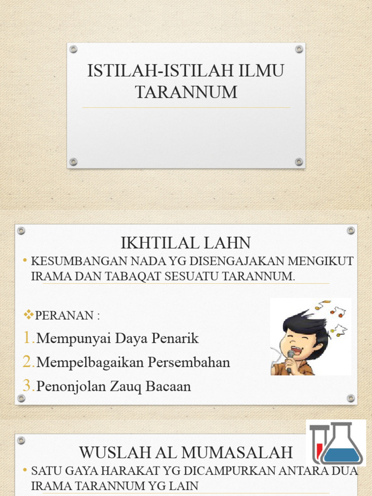 Istilah-Istilah Ilmu Tarannum | PDF