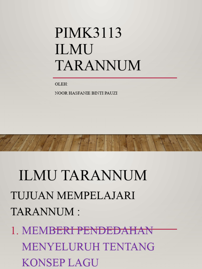 Ilmu Tarannum-New | PDF