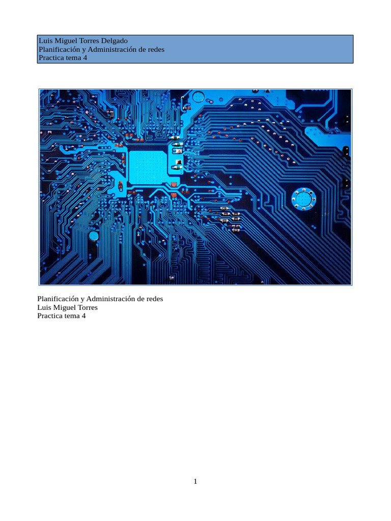 Practica 4 | PDF | Dirección IP | Enrutador (Computación)