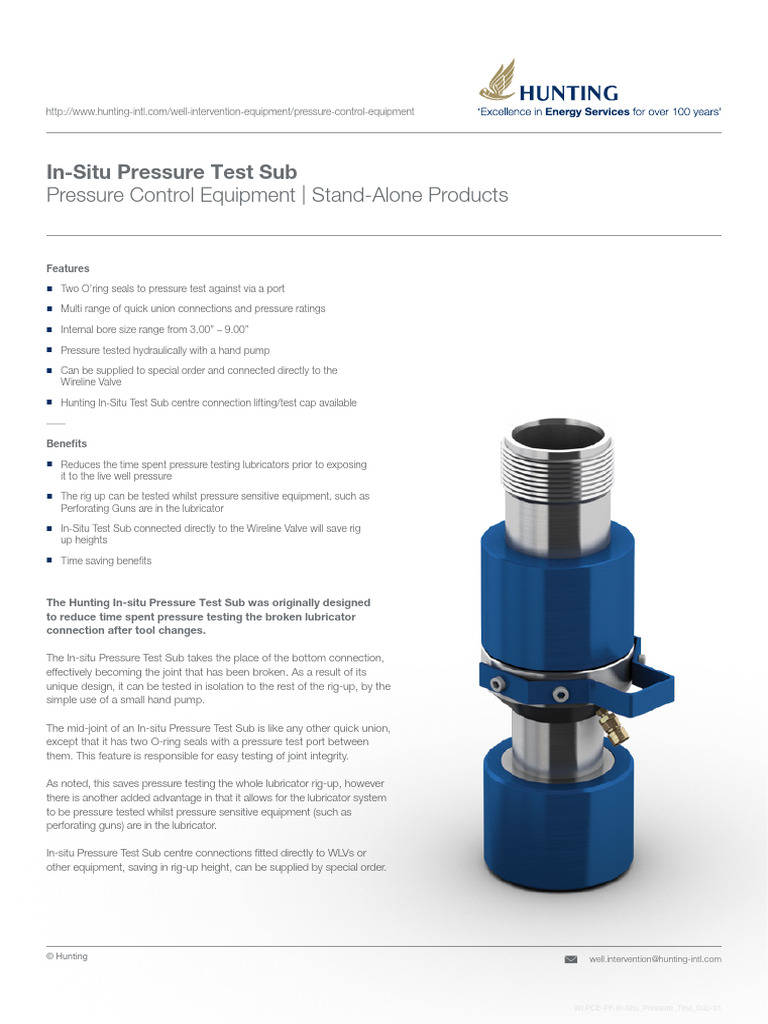 WI - PCE PF in Situ - Pressure - Test - Sub 01 LowRes | PDF ...