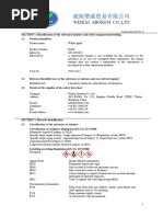 Brasso Metal Polish Safety Data Sheet | PDF | Personal Protective Equipment