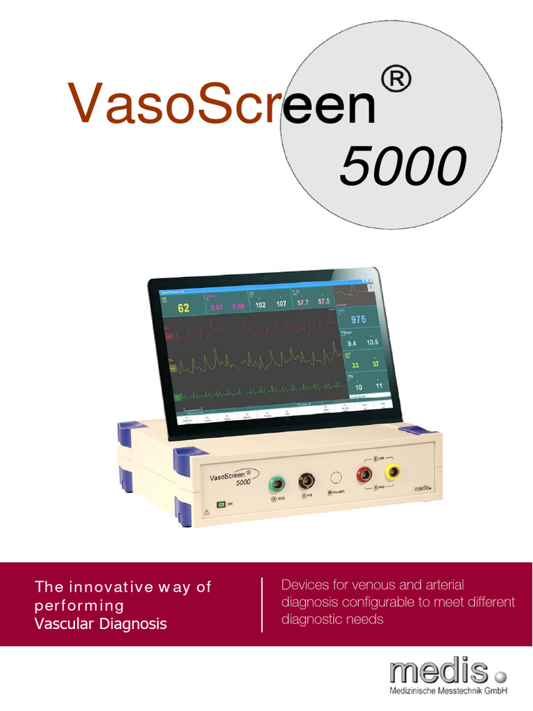 VasoScreen 5000-Brochure | Download Free PDF | Vein | Thrombosis