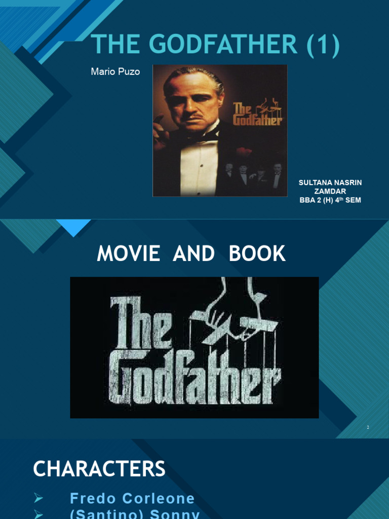The Godfather | PDF | American Mafia | Mafia