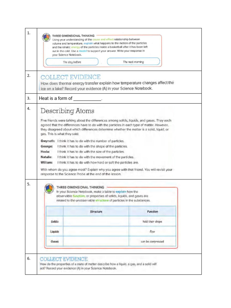 Adv G06 Science EOT2 Practice Questions 23-24 | PDF