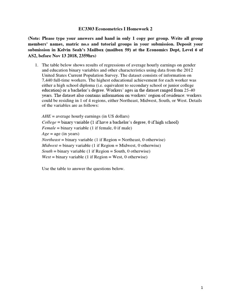 Homework 2 With Suggested Answers Pdf Errors And Residuals P Value 3499