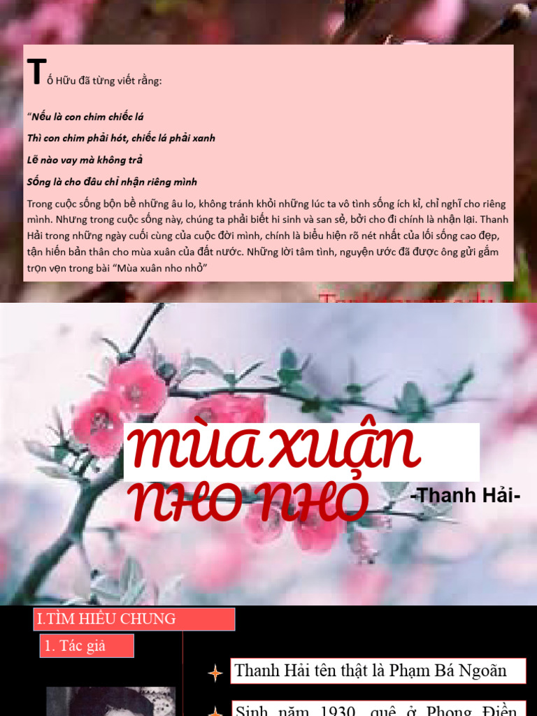 14 Mua Xuan Nho Nho1 | PDF