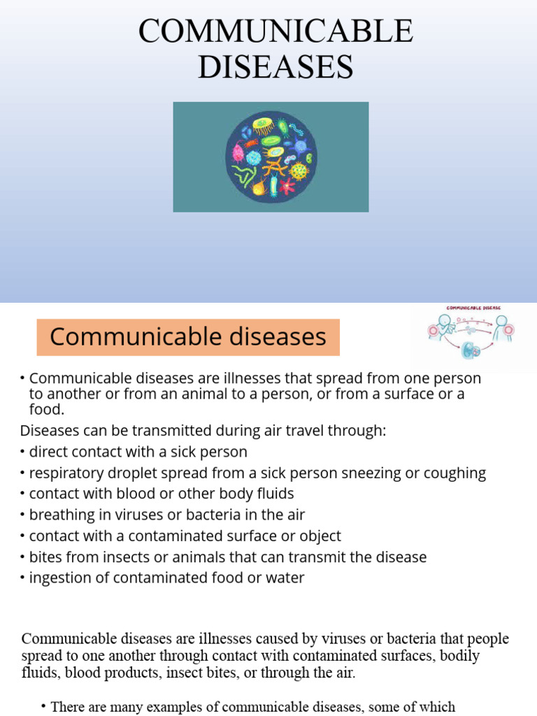 Communicable Disease | PDF