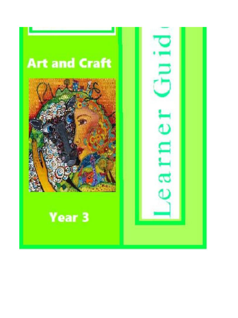Art and Craft Year 3 Learner Guide 28 February 2022 | Download Free PDF ...