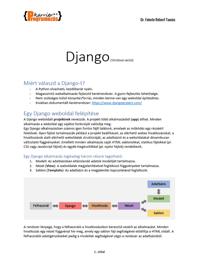 Django 1 | PDF
