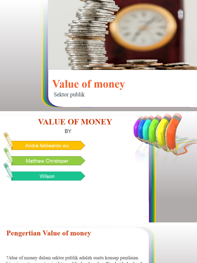Value of Money PPT Kel 6 | PDF | Karier & Perkembangan
