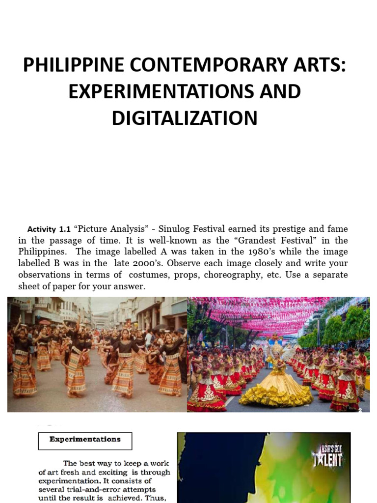 Experimentation and Digitalization | PDF | 3 D Computer Graphics | Interactive Art