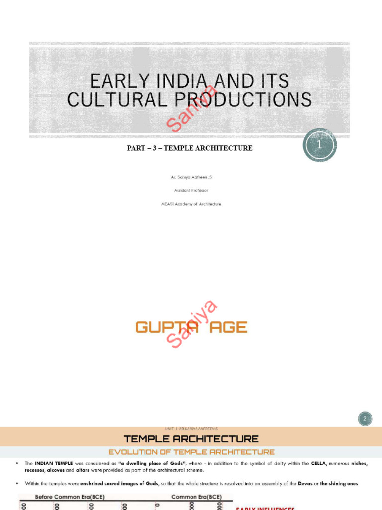 unit-1-P-3-temple architecture | PDF