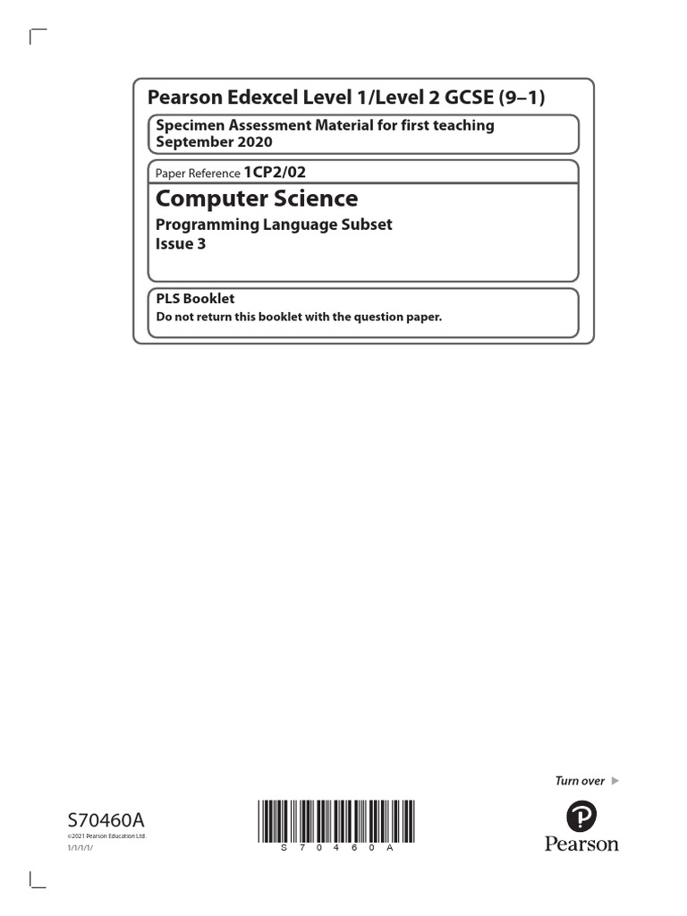 PLS Prep Paper 2 | PDF | Data Type | Boolean Data Type