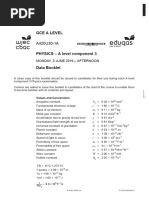 OCR A_data_sheet | PDF | Electronvolt | Physical Quantities