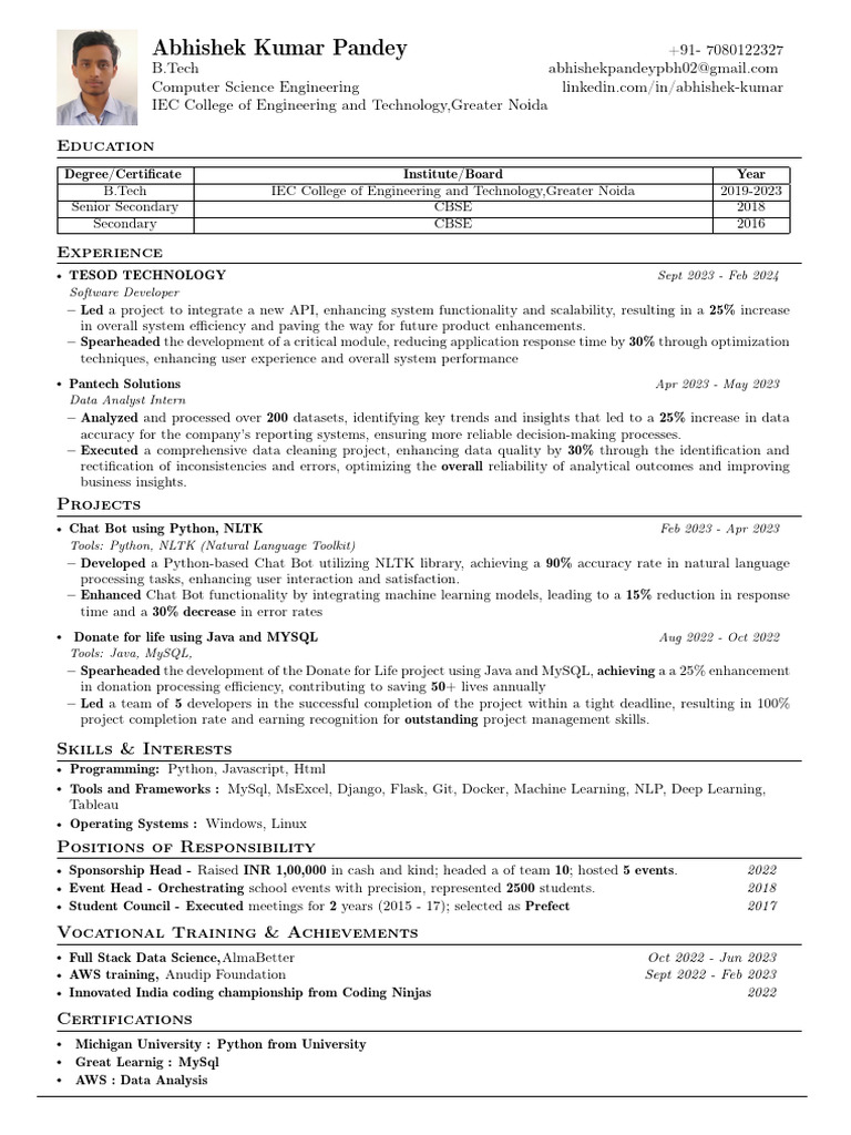 Abhishek | PDF | My Sql | Data
