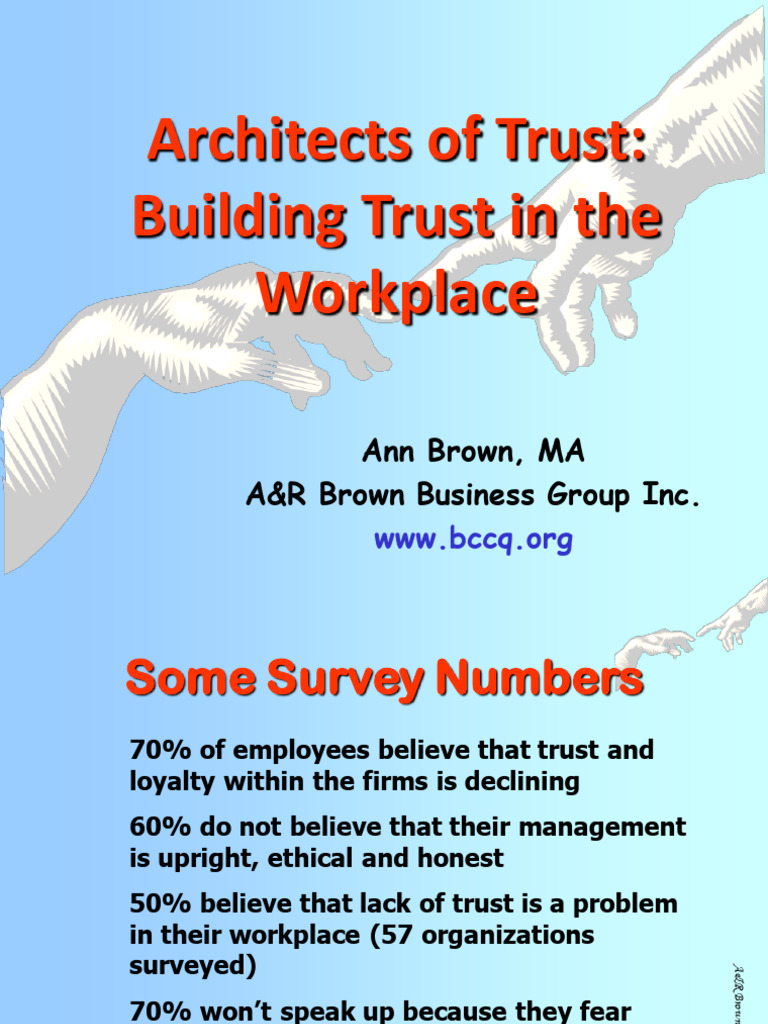 1 - Types of Trust - Science of Trust | PDF | Intention | Knowledge