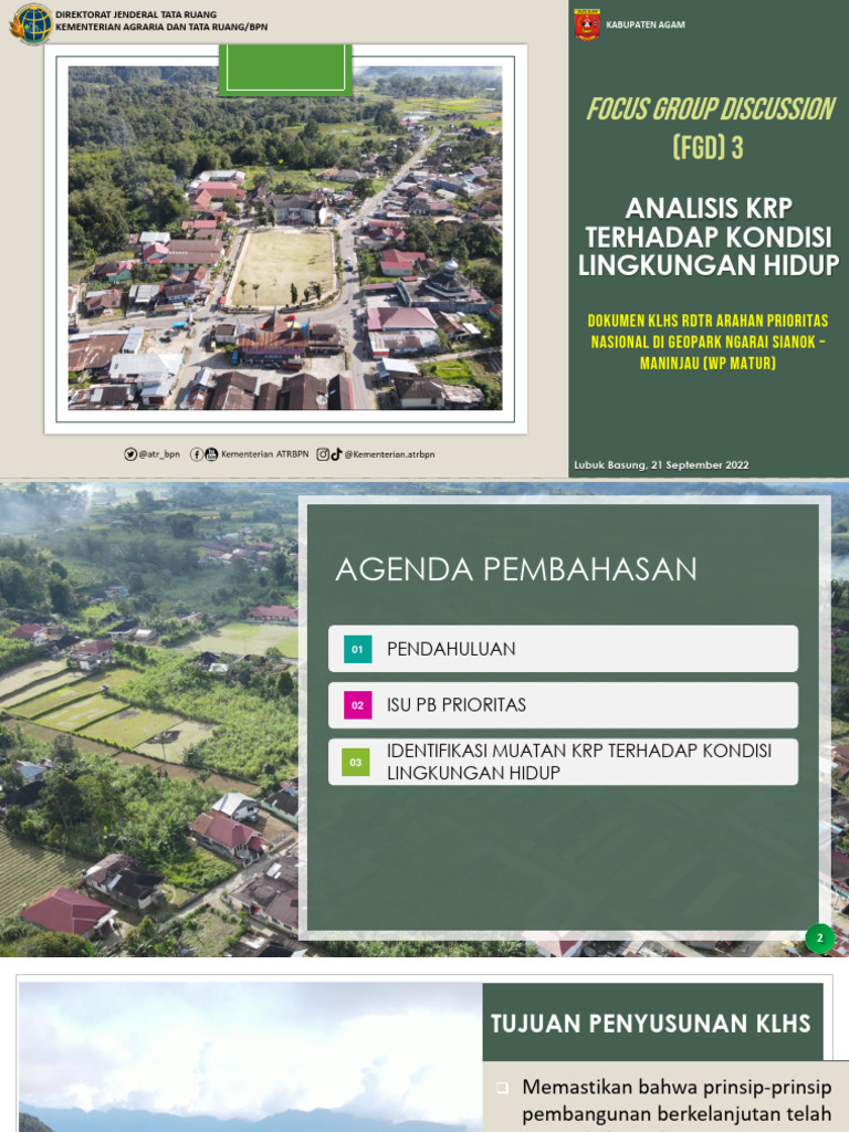 Analisis KRP dan Lingkungan WP Matur | PDF