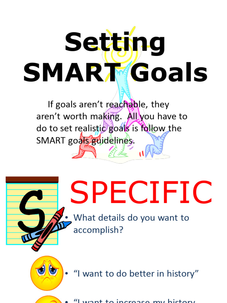 3 - Setting SMART Goals | PDF