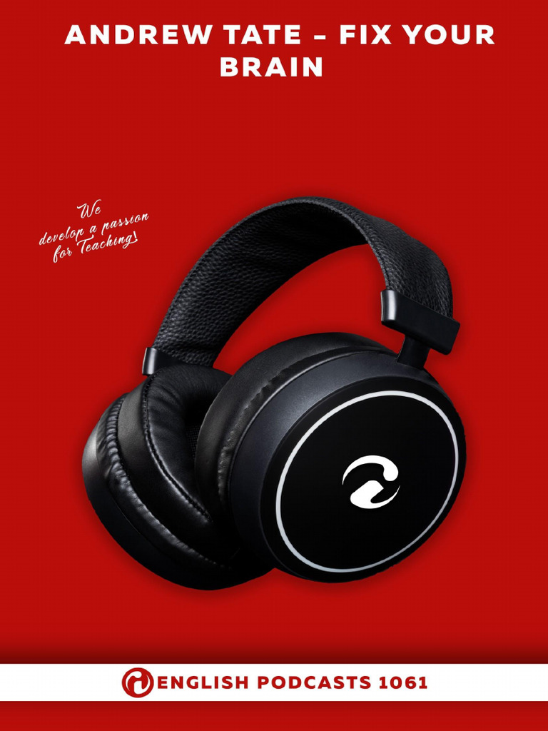 ANDREW TATE - FIX YOUR BRAIN | PDF