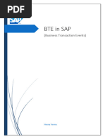 BTE in SAP by Heena Verma | PDF | Interface (Computing) | Modular Programming