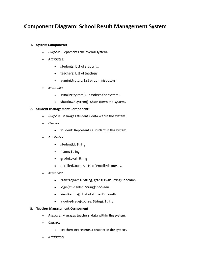 Component Diagram | PDF | Computer Programming | Computing