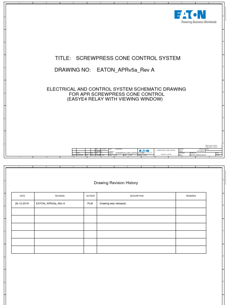 Eaton - APRv5a - Rev A EasyE4 Viewing Window | PDF