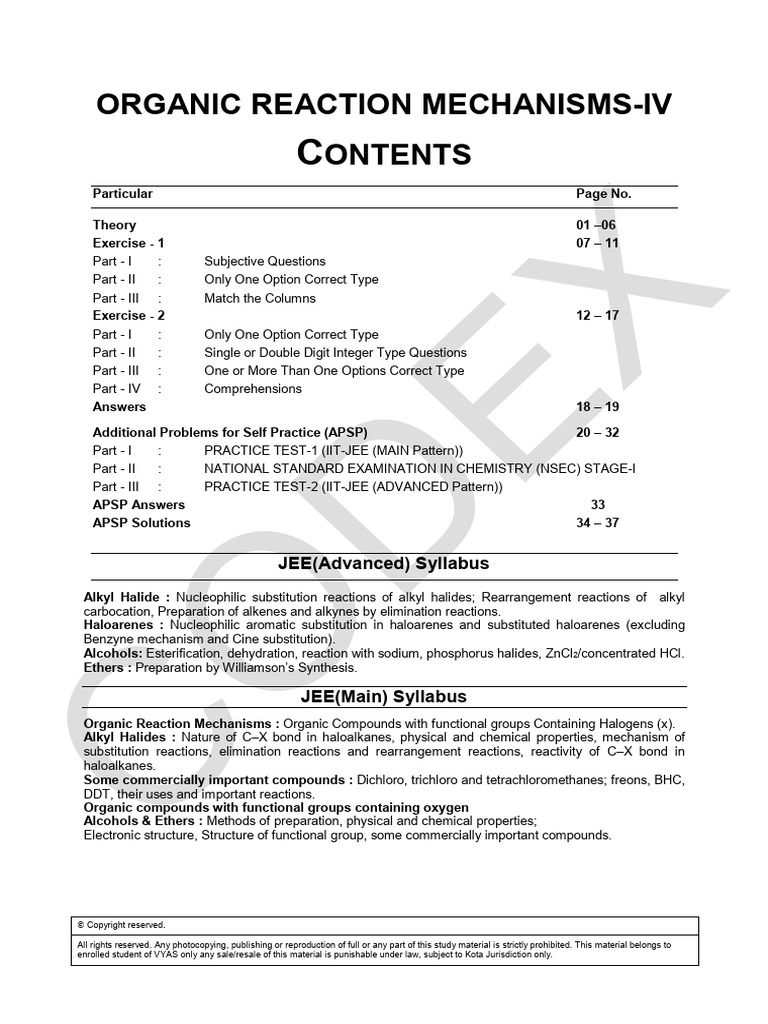 Orm Iv | PDF | Chemical Reactions | Alkene