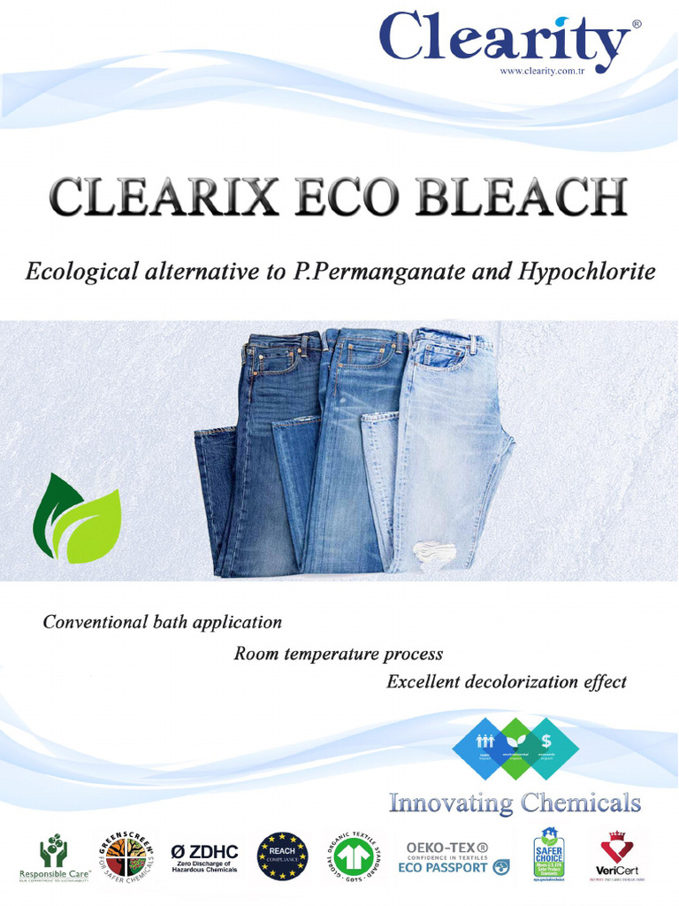 Clearix Eco Bleach Liq en (Flayer) | PDF | Bleach | Materials