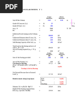 One-Way Shear Check in Footing | PDF