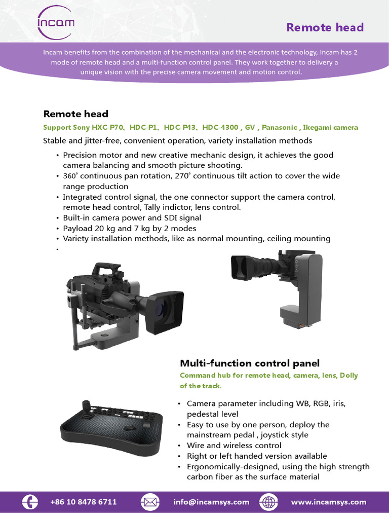 Ikegami-Compatible Remote Head System | PDF | Computers