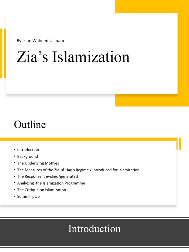 Zia's Islamization | PDF | Muhammad Zia Ul Haq | Sharia