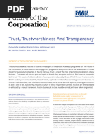 Transparency Report 2024 | PDF | Audit | Quality Management