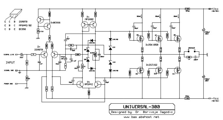 Universal 300 Schematic | PDF