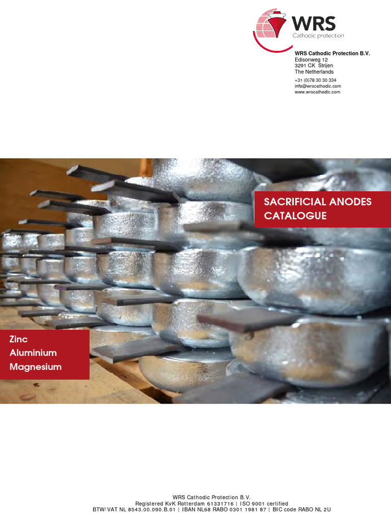 DL3 Sacrificial Anodes | PDF | Corrosion | Anode
