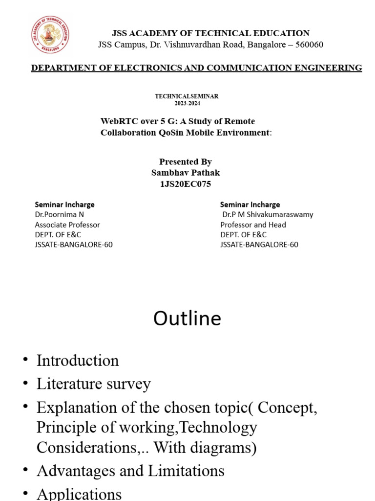 Sambhav Technical Seminar Presentation Template | PDF | Computer Network | Computer Security