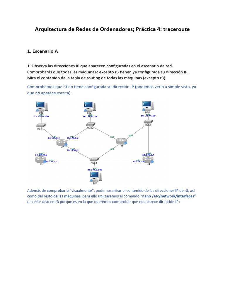 PrÃ¡ctica 4 | PDF | Telecomunicaciones | Protocolos de internet