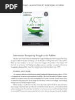 ACT Tools for Health Professionals | PDF | Emotions | Goal Setting
