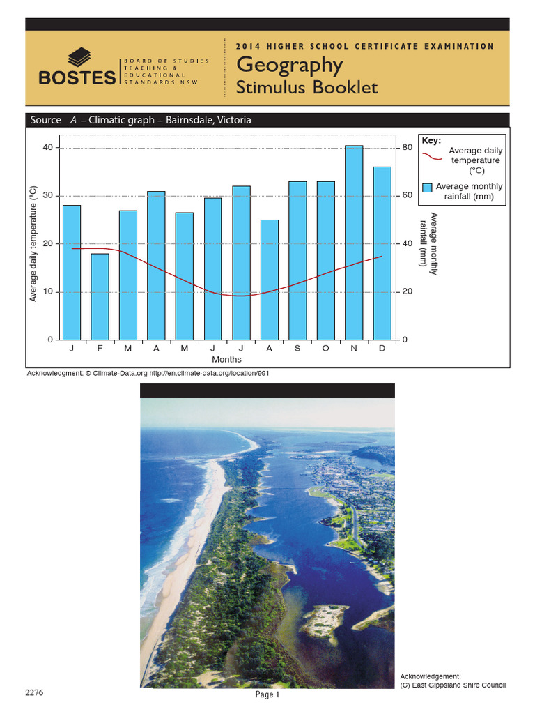 2014 HSC Geography | PDF | Earth Sciences